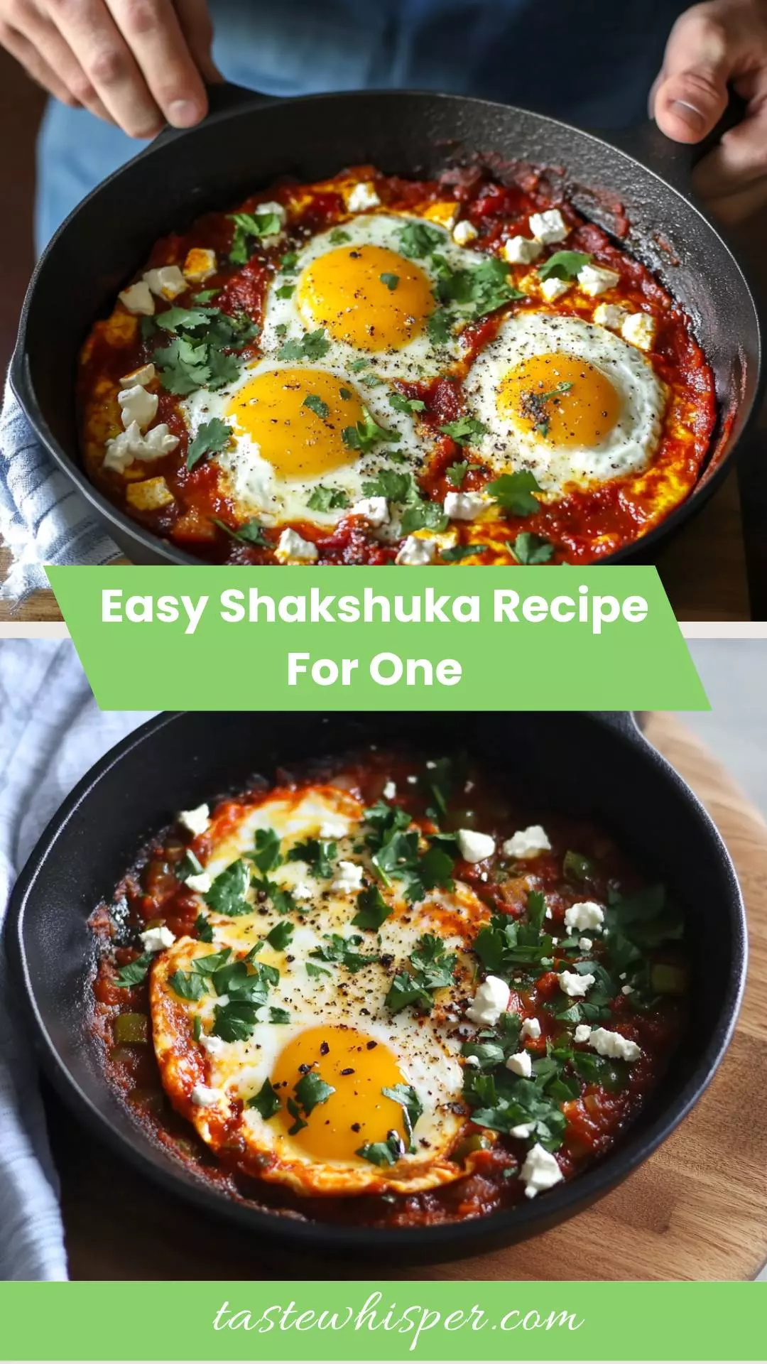 Easy Shakshuka Recipe For One – Taste Whisper
